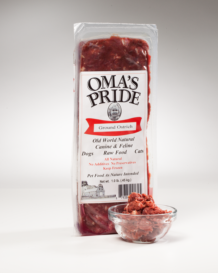 Raw Ostrich - Oma's Pride - Moe's Meats